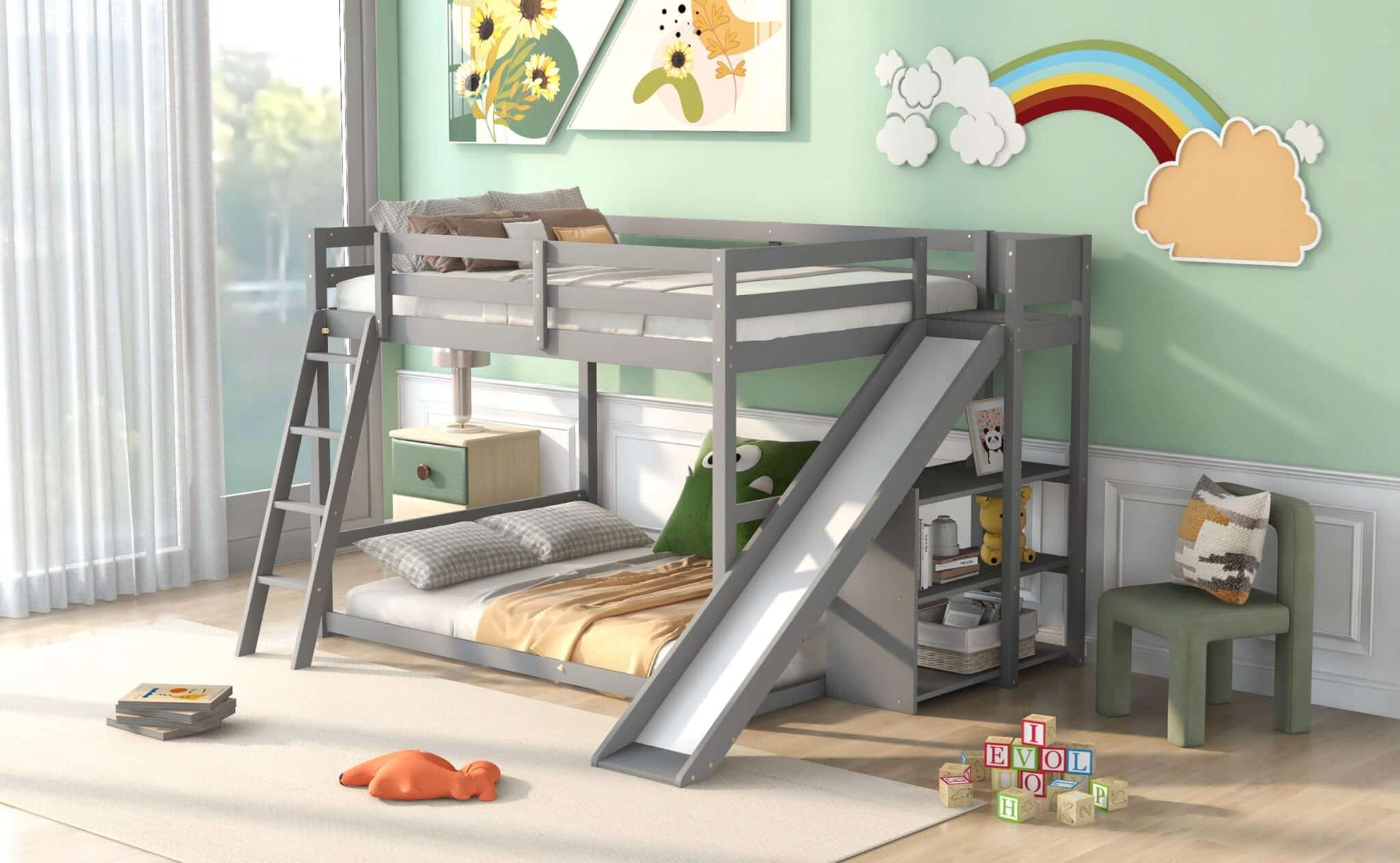 10 Best Kids Bunk Bed with Slides - Meredith Plays