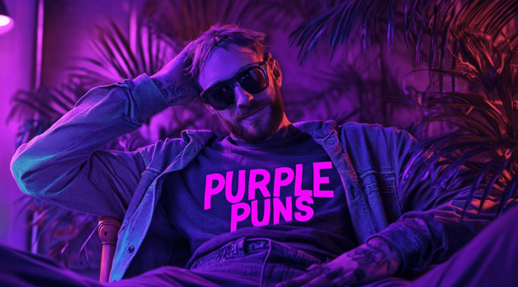 230 Best Purple Puns for a Colorful Twist on Humor - Meredith Plays