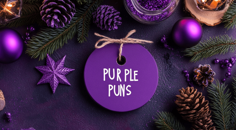 230 Best Purple Puns for a Colorful Twist on Humor - Meredith Plays