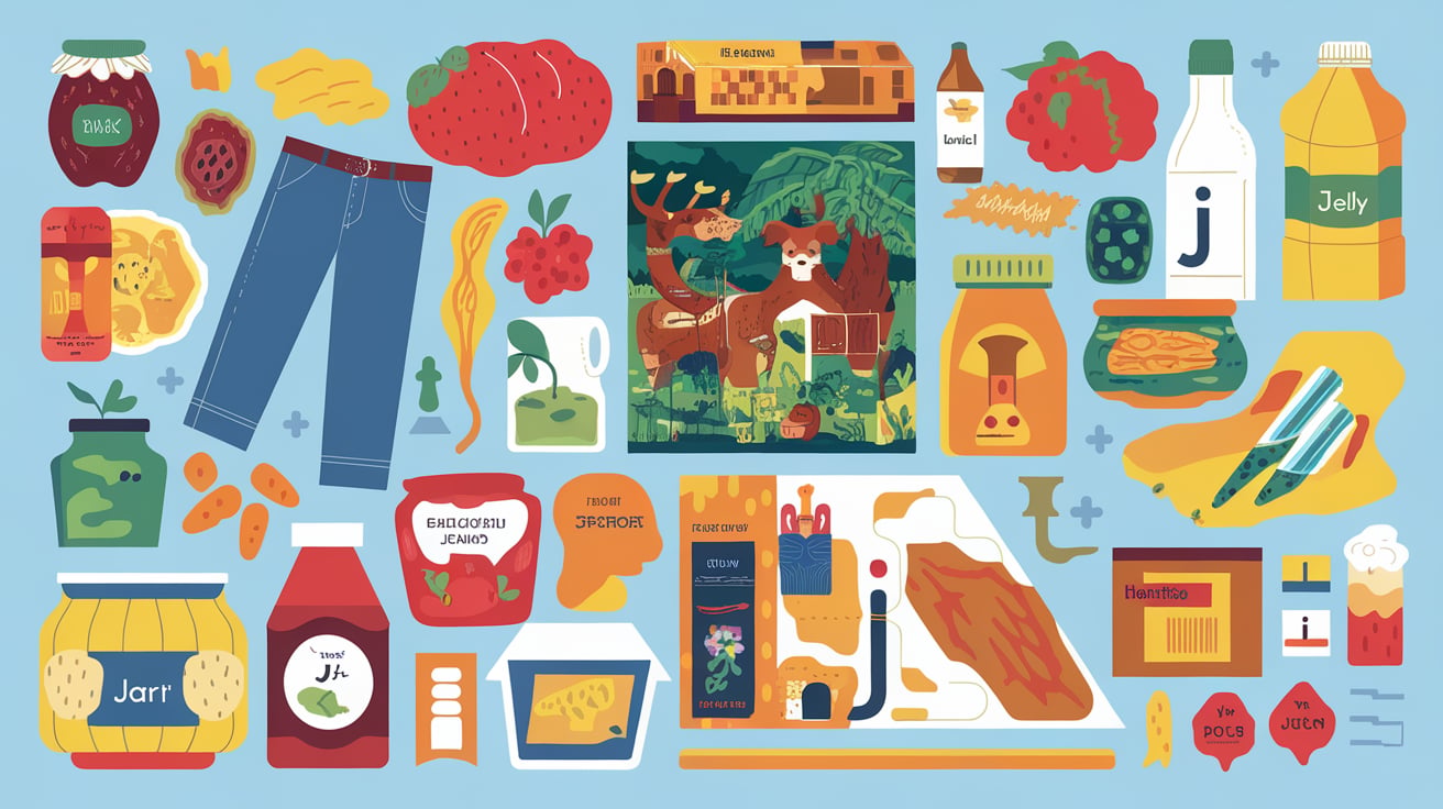 120 Items Starting with J You’ll Want to Know - Meredith Plays