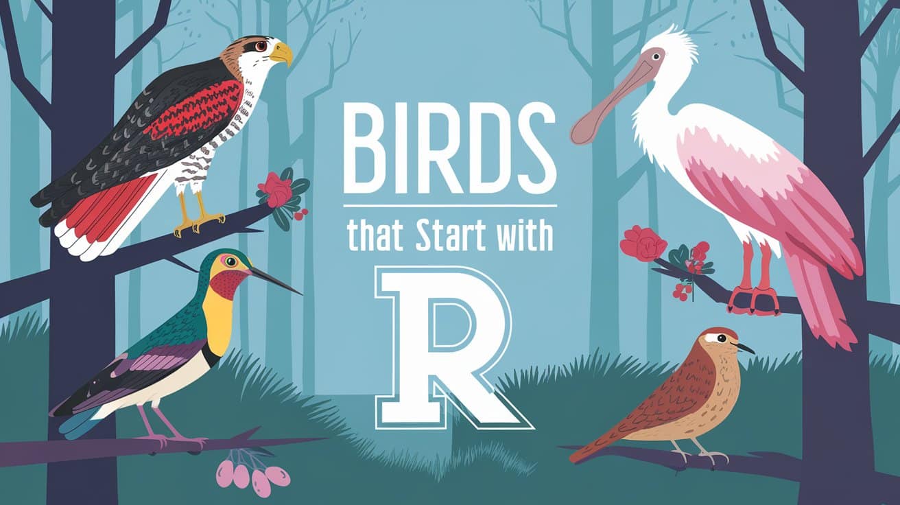 50 Birds that Start with R with Facts & Pictures - Meredith Plays