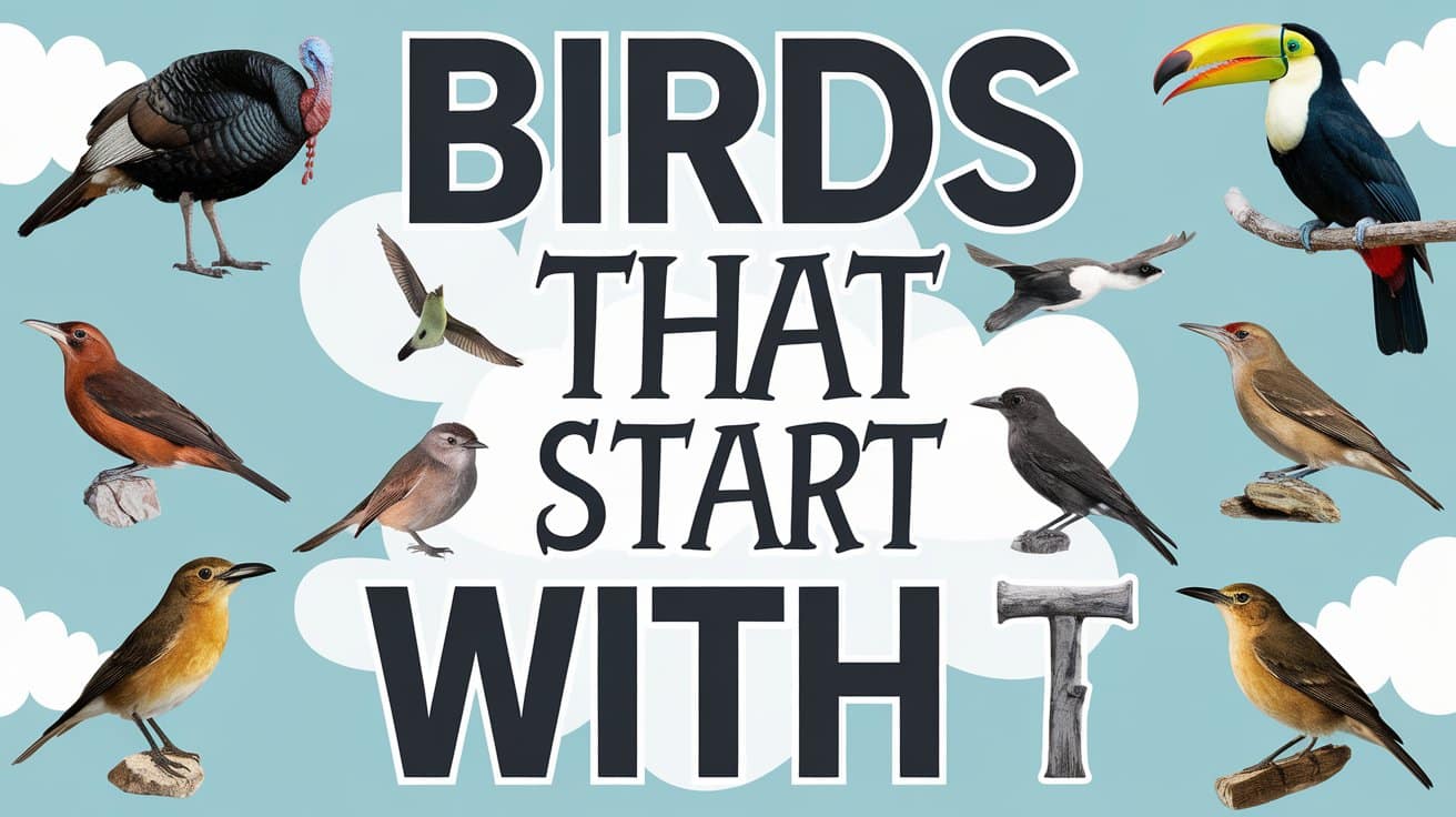 80 Birds that Start with T with Facts & Pictures - Meredith Plays