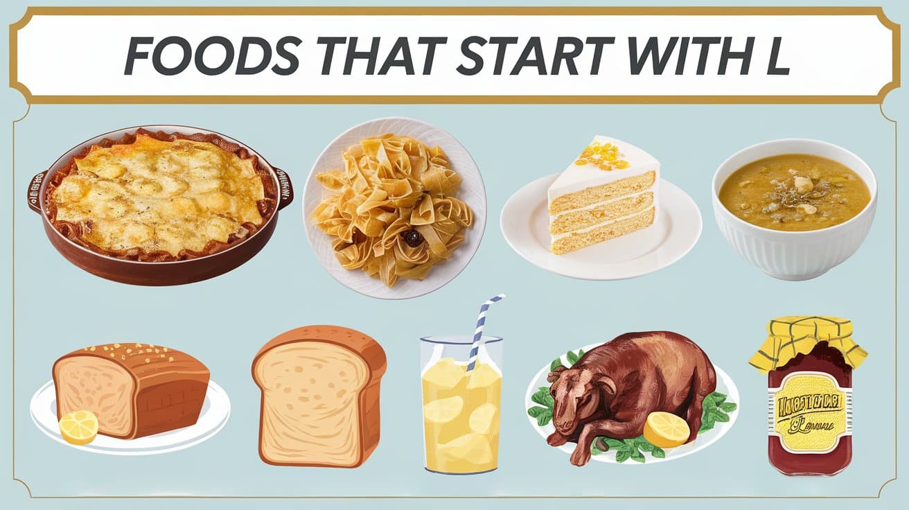 108 Amazing Foods That Start With L You Should Try - Meredith Plays