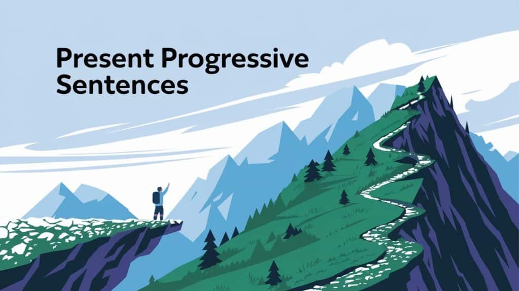 177 Examples of Present Progressive Sentences - Meredith Plays