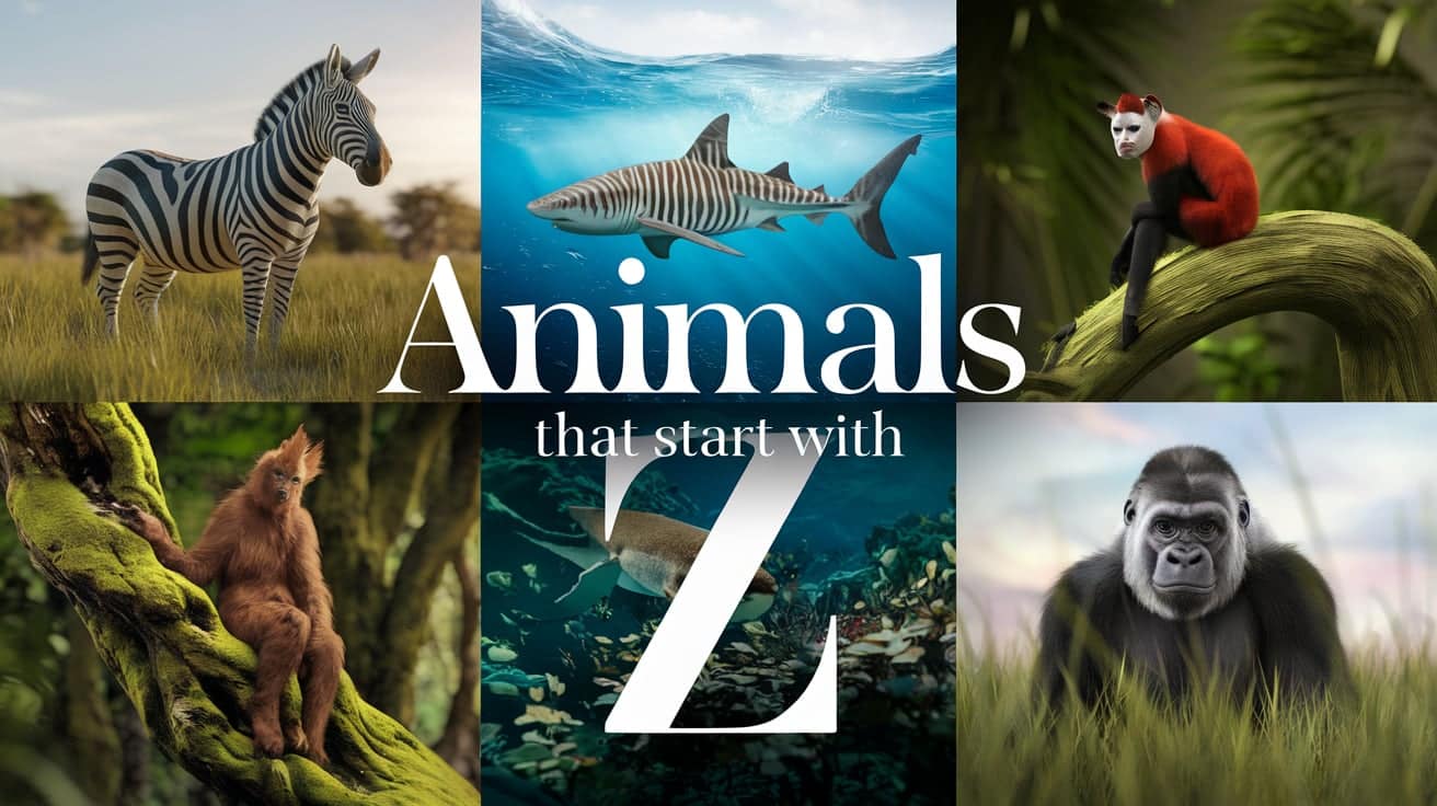 23 Animals that Start with the Letter Z - Meredith Plays