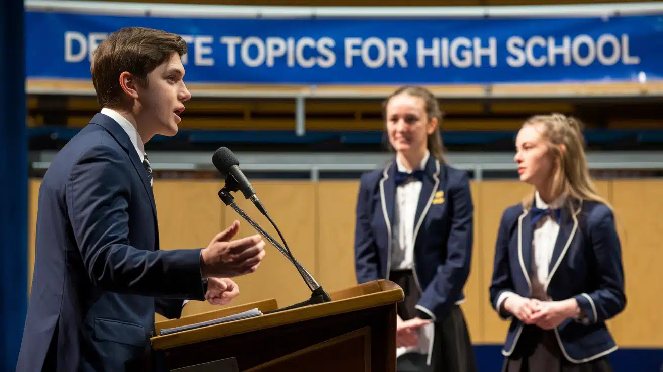 275 Best Debate Topics for High School Students - Meredith Plays