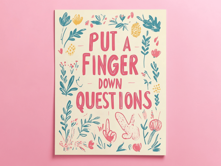 303 Popular Put a Finger Down Questions Among Teens - Meredith Plays