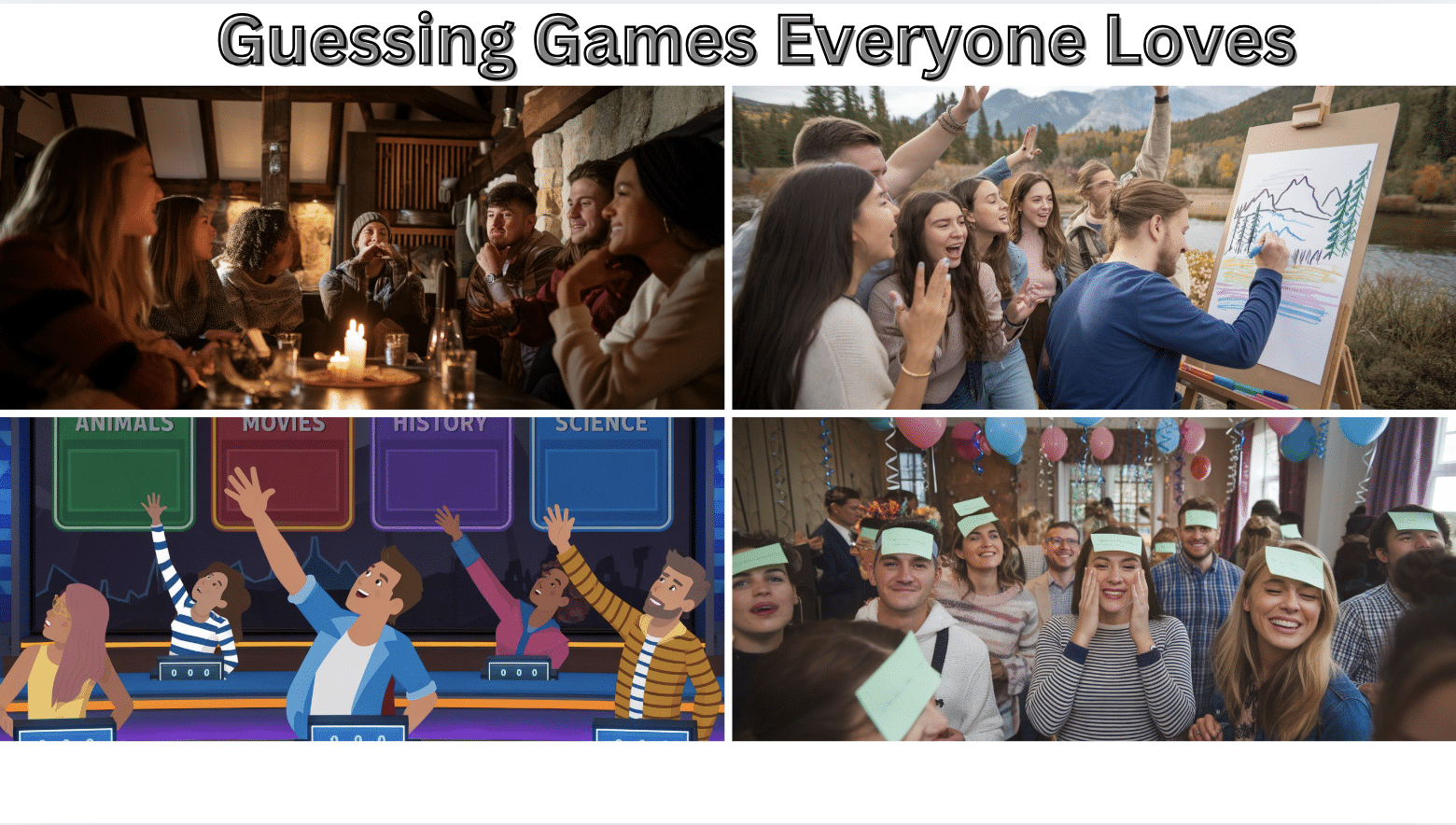 32 Classic Guessing Games Everyone Loves - Meredith Plays