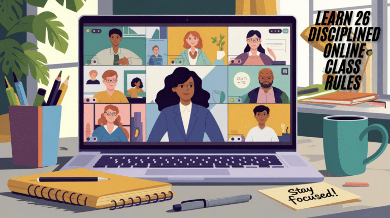 26 Essential Rules for Online Classes - Meredith Plays