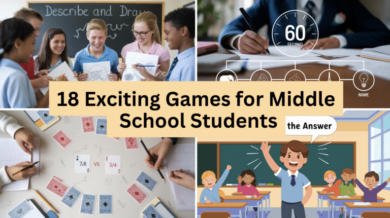 18 Exciting Games for Middle School Students - Meredith Plays