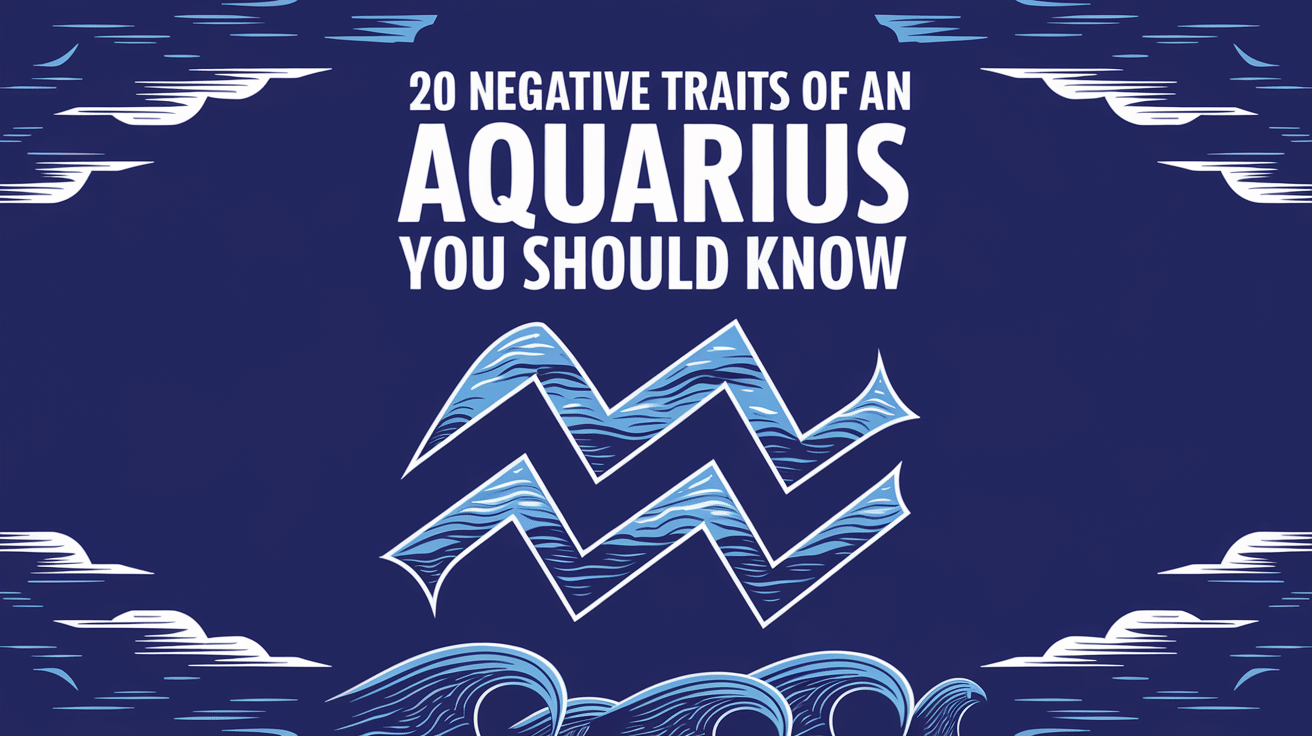 20 Negative Traits of an Aquarius You Should Know - Meredith Plays