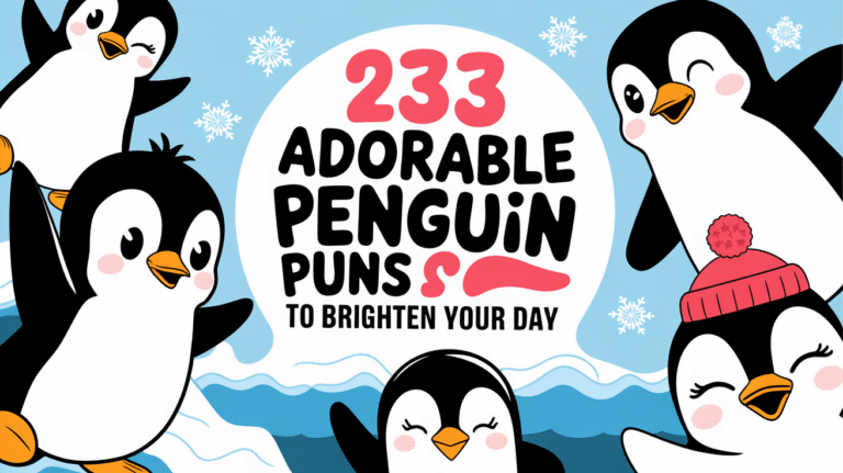 233 Adorable Penguin Puns to Brighten Your Day - Meredith Plays