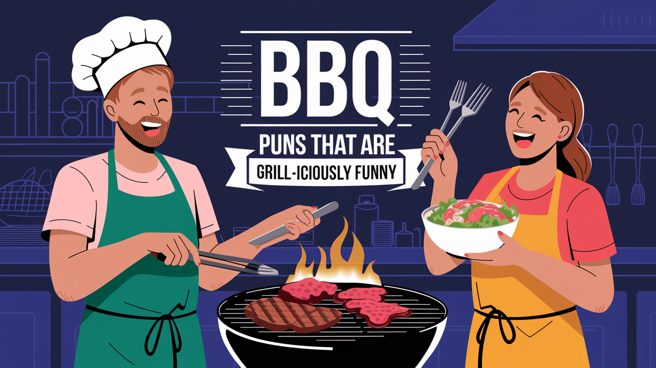 330 BBQ Puns That Are Grill-iciously Funny - Meredith Plays