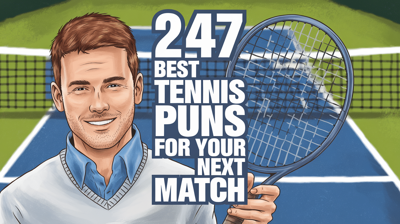 247 Best Tennis Puns for Your Next Match - Meredith Plays