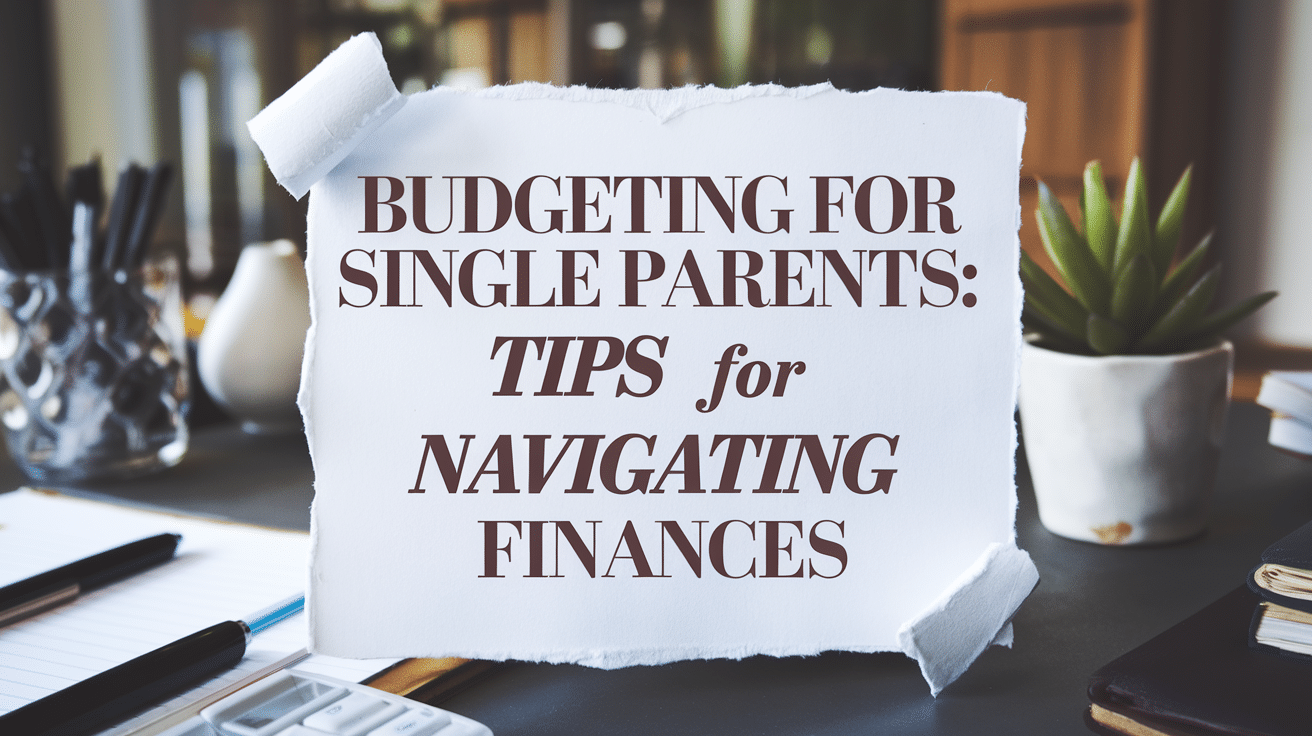 Budgeting for Single Parents: Tips For Navigating Finances - Meredith Plays