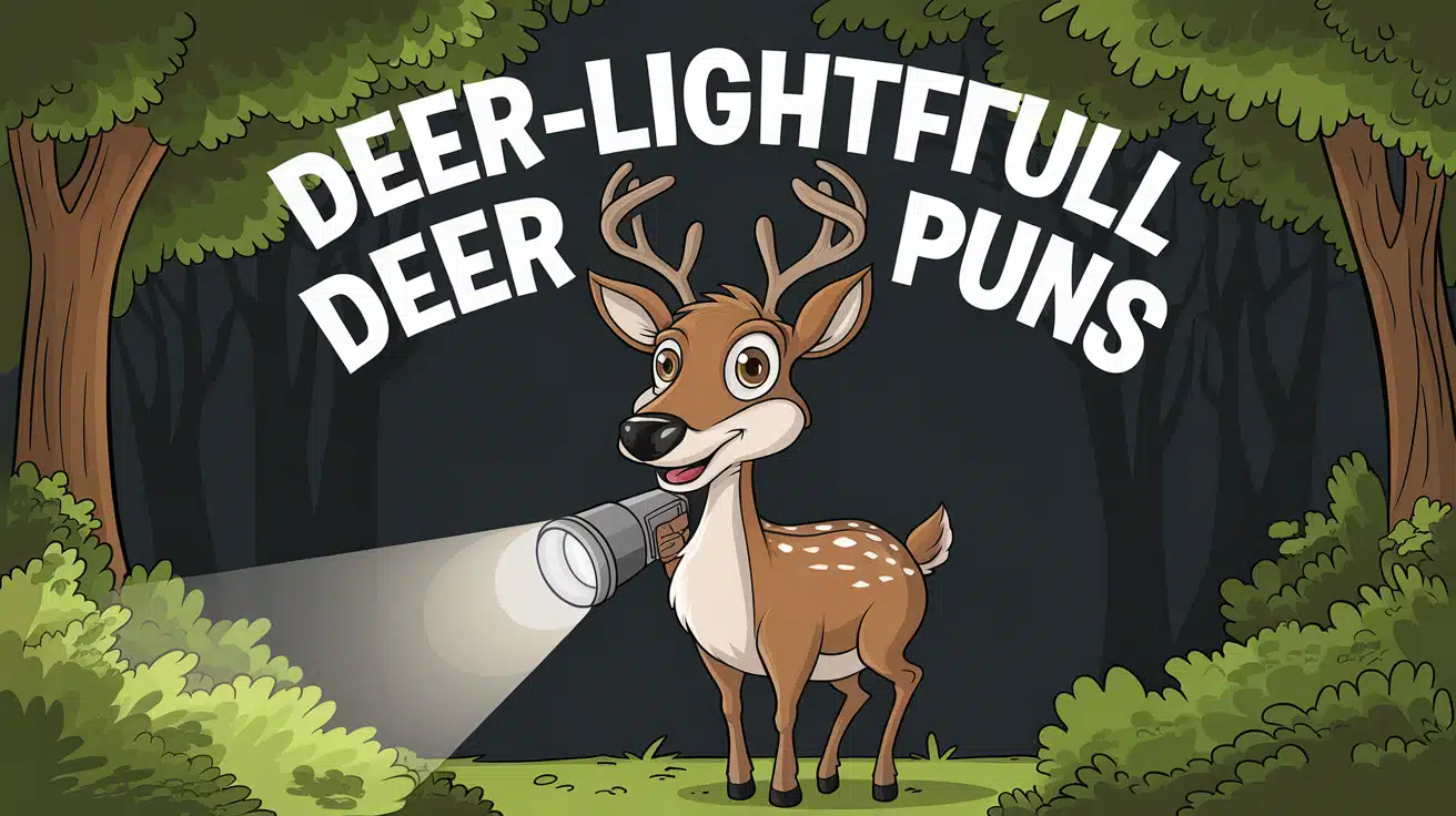 299 Deer-lightfull Deer Puns for 2025 - Meredith Plays