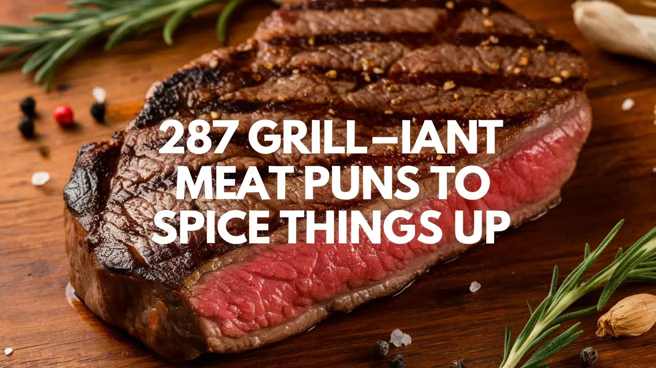 287 Grill-iant Meat Puns to Spice Things Up - Meredith Plays