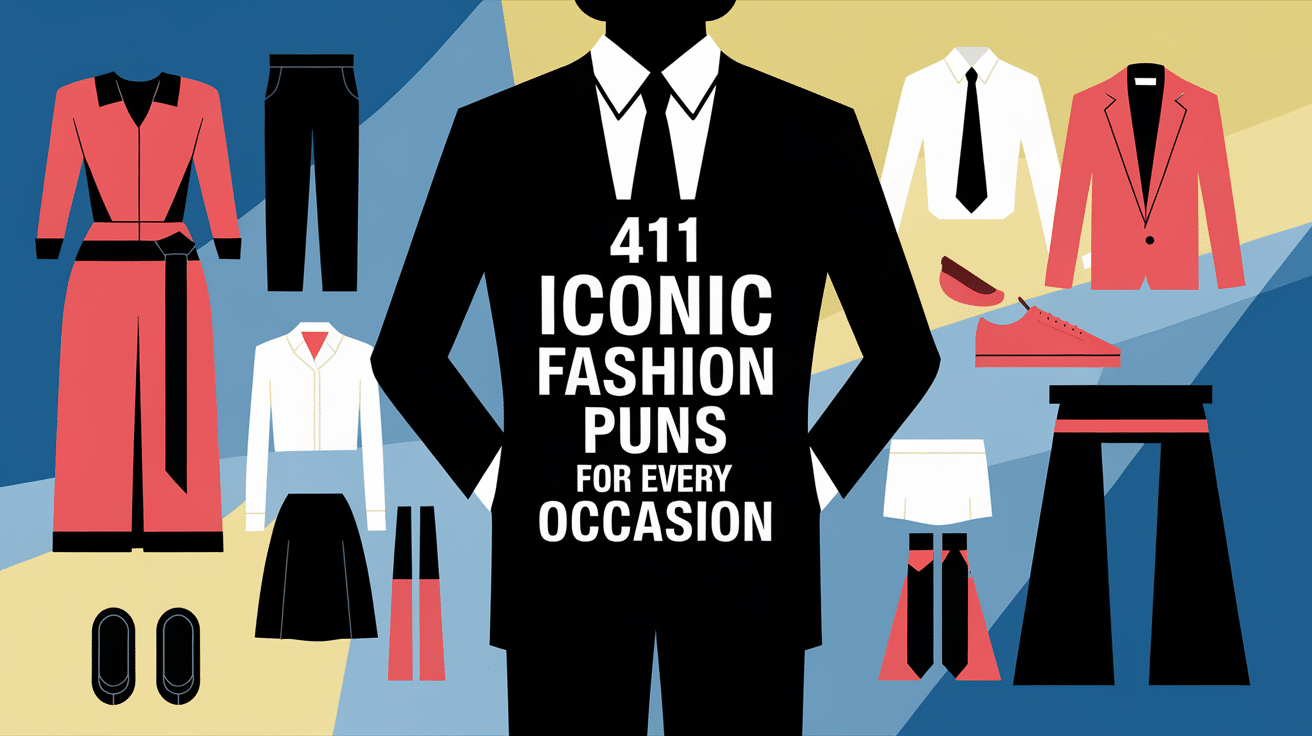 411 Iconic Fashion Puns for Every Occasion - Meredith Plays