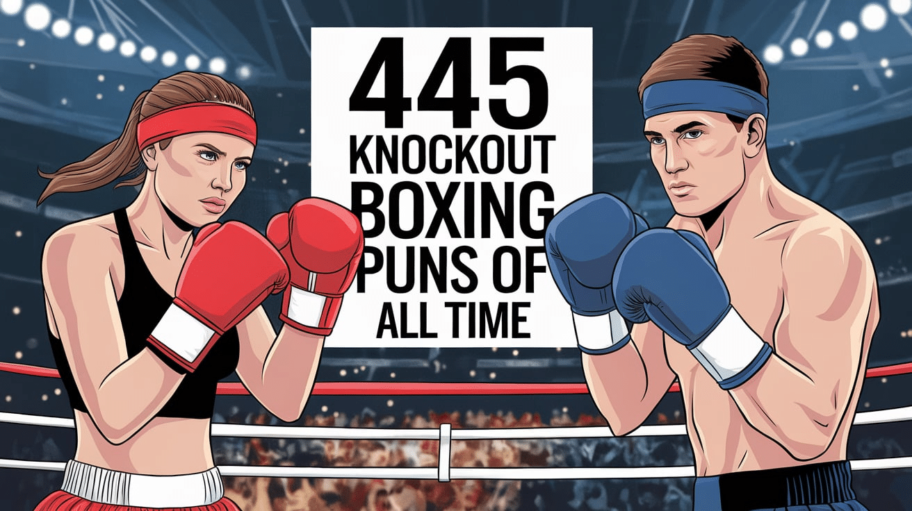 445 Knockout Boxing Puns of All Time - Meredith Plays