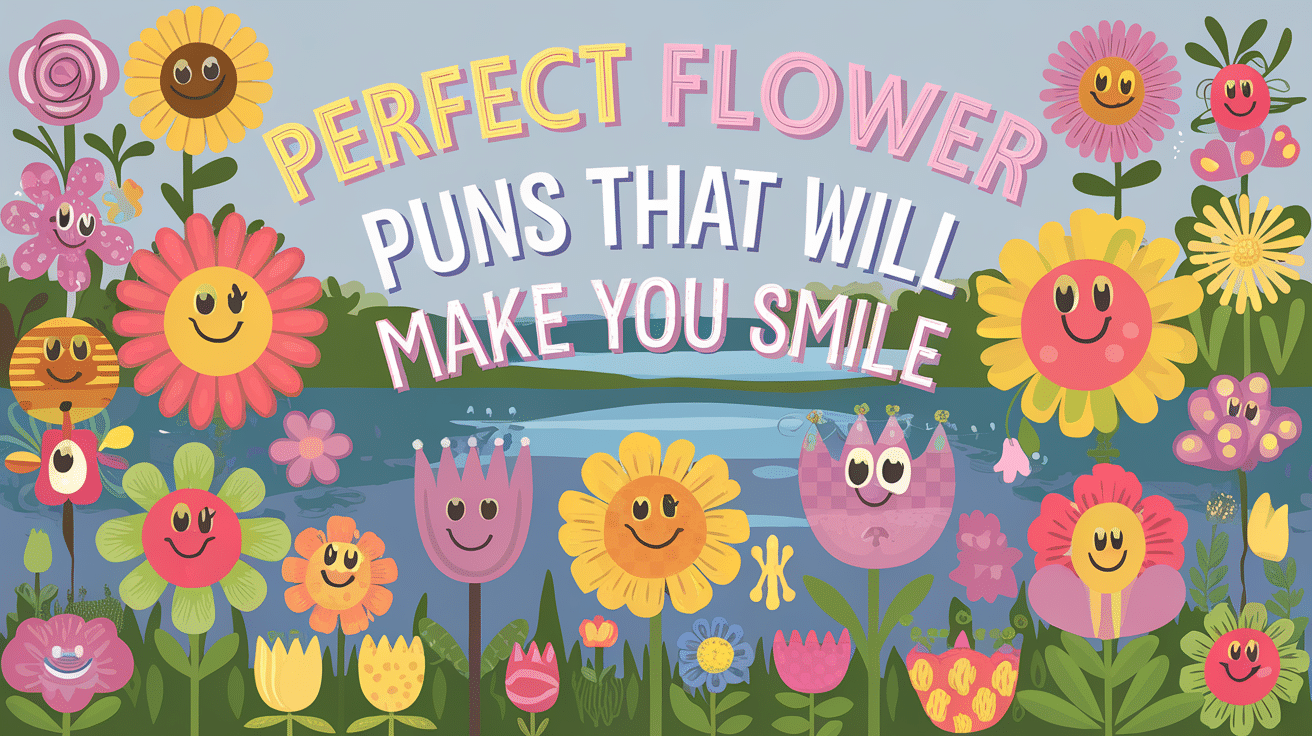 237 Perfect Flower Puns That Will Make You Smile - Meredith Plays
