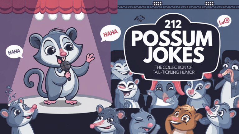 212 Possum Jokes: The Collection of Tail-Tickling Humor - Meredith Plays
