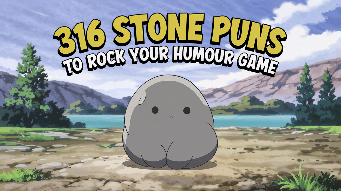 316 Stone Puns To Rock Your Humour Game - Meredith Plays