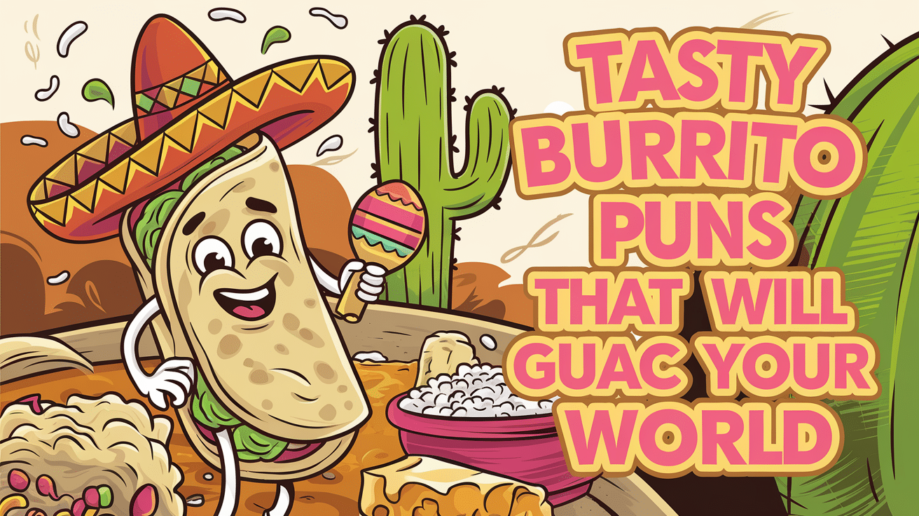 310 Tasty Burrito Puns That Will Guac Your World - Meredith Plays