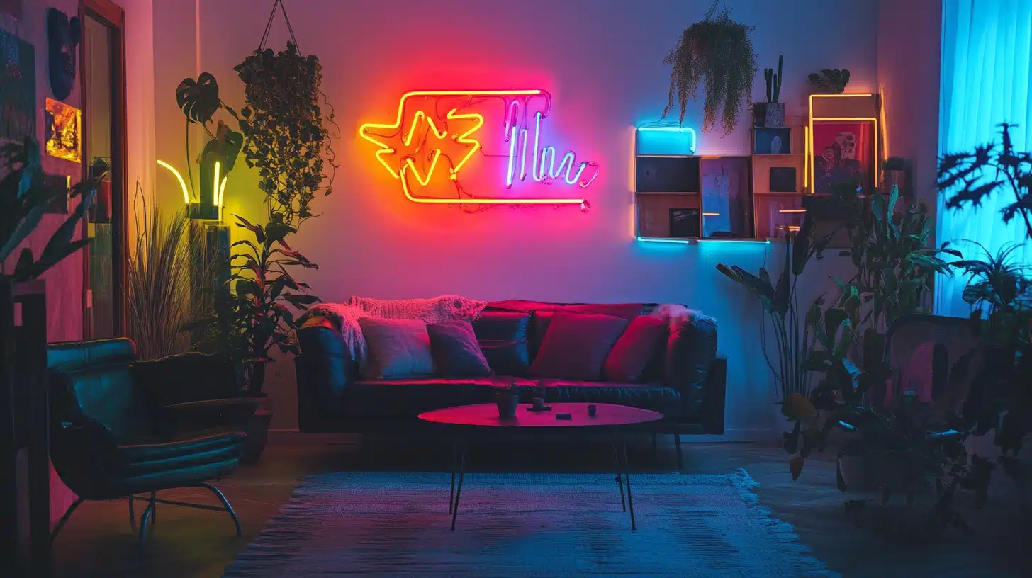 Top 5 Creative Ways to Use Neon Signs in Your Home - Meredith Plays