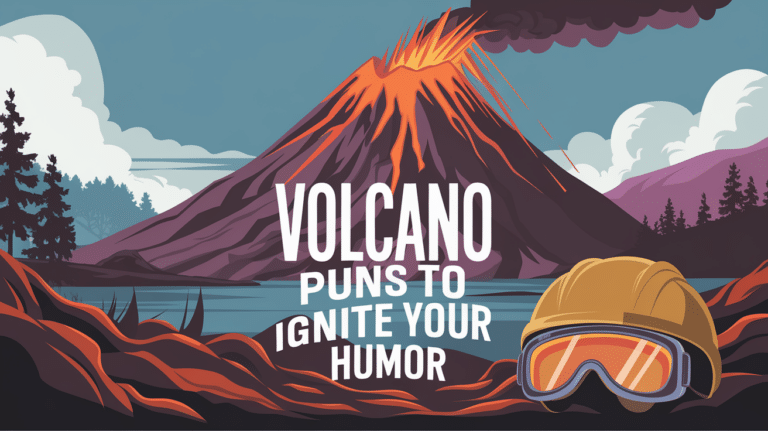 245 Volcano Puns to Ignite Your Humor - Meredith Plays