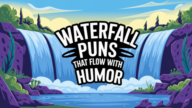 167 Waterfall Puns That Flow with Humor - Meredith Plays