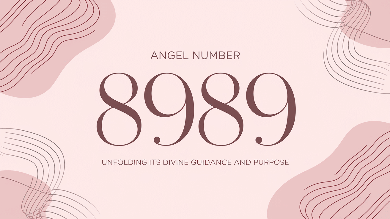 Everything You Need to Know About the 8989 Angel Number Meaning ...
