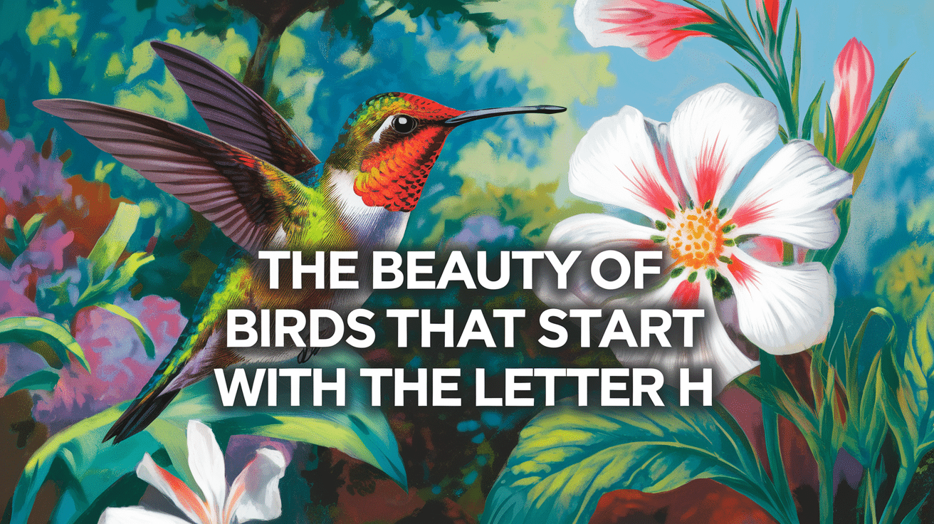 The Beauty of Birds That Start with the Letter H - Meredith Plays