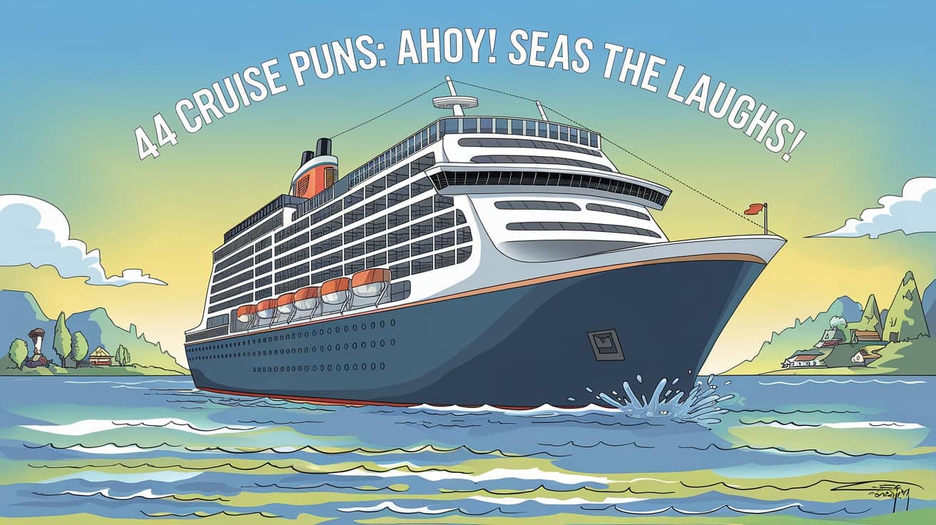 44 Cruise Puns: Ahoy! Seas The Laughs - Meredith Plays