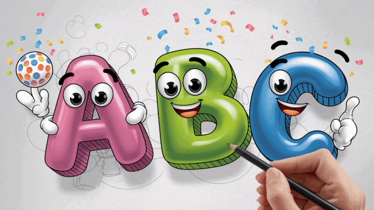 Easy Letters Drawing Anyone Can Actually Do - Meredith Plays