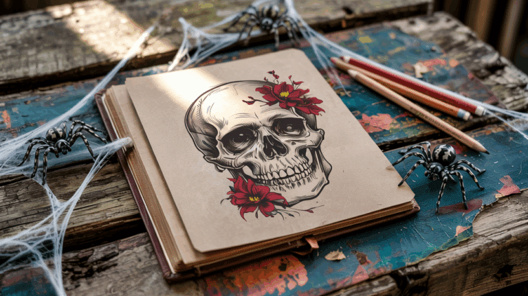 33 Easy & Spooky Drawing Ideas for Scary Season - Meredith Plays