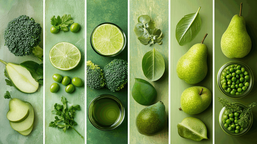 List of Green Colored Things: 249 Everyday Items - Meredith Plays