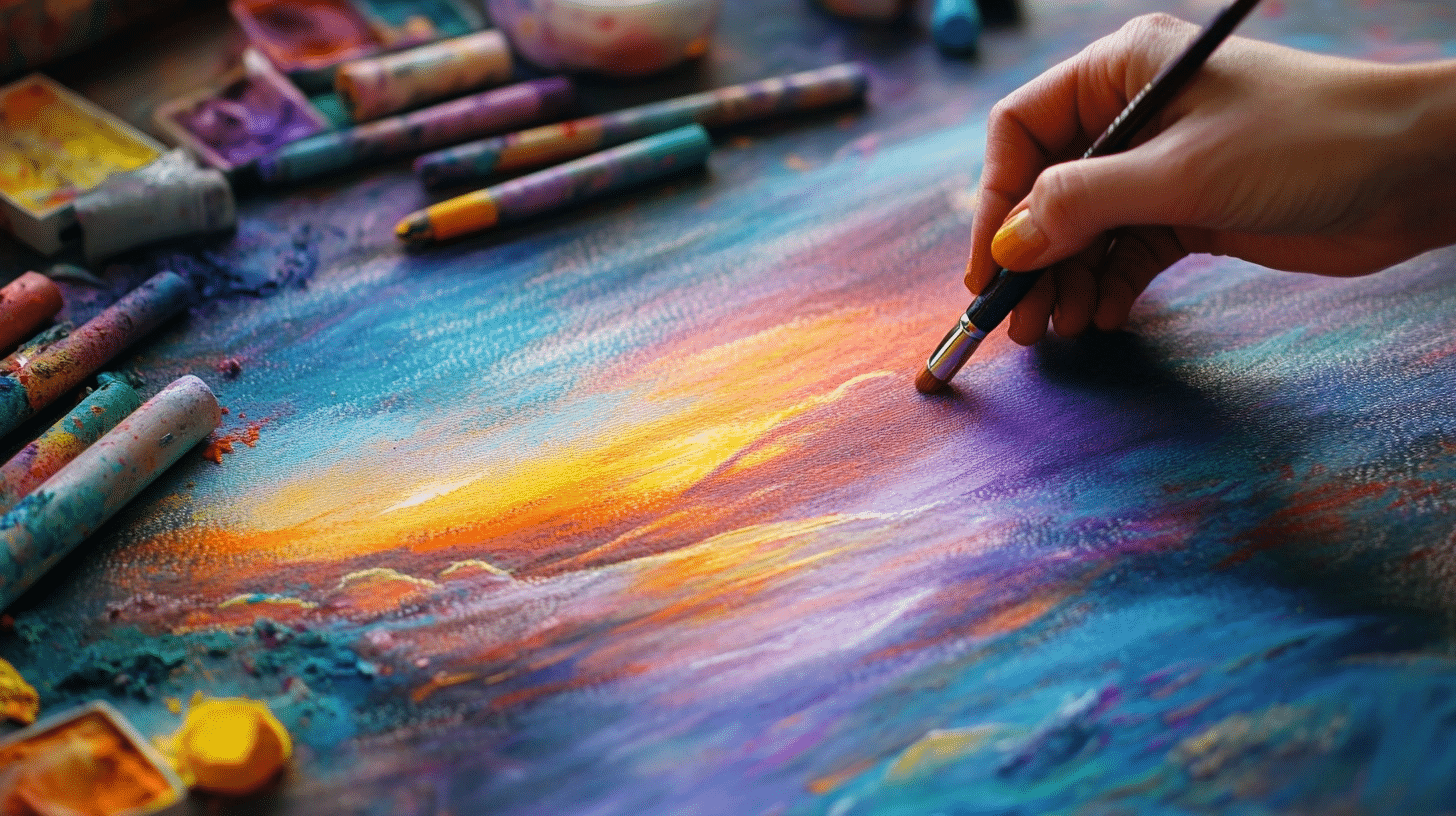 How to Make Incredible Pastel Drawing Art with Ease - Meredith Plays