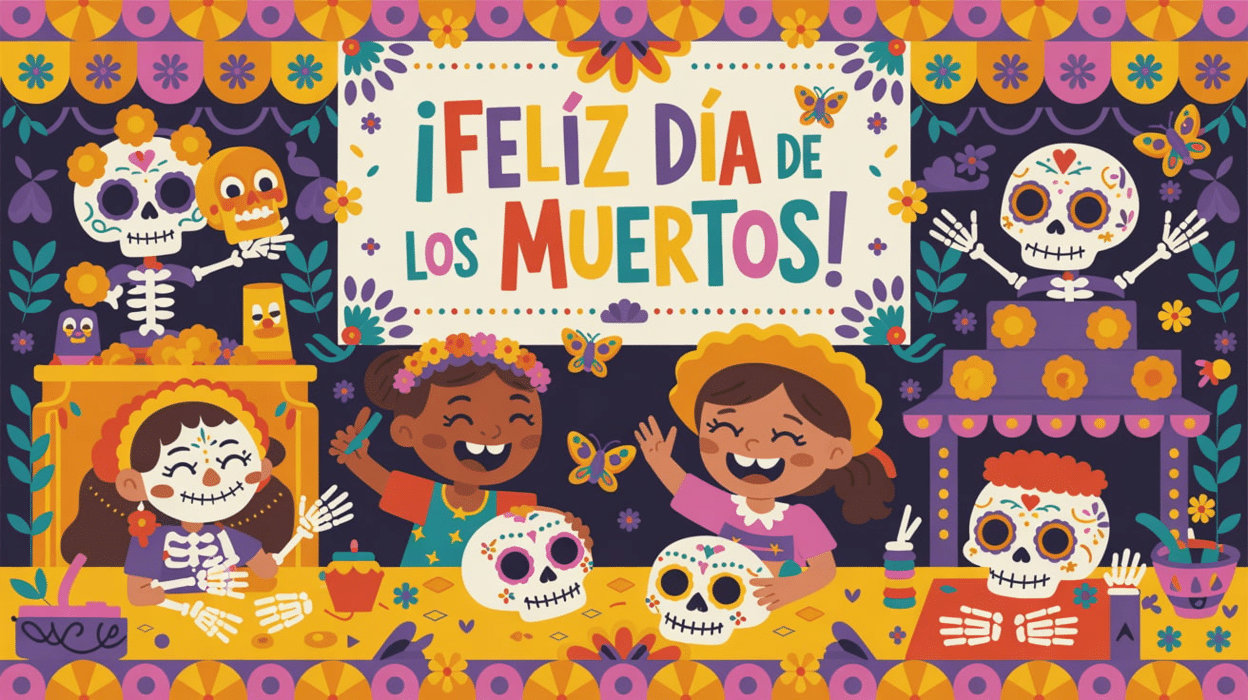 Inspiring Day of the Dead Activities for Kids - Meredith Plays