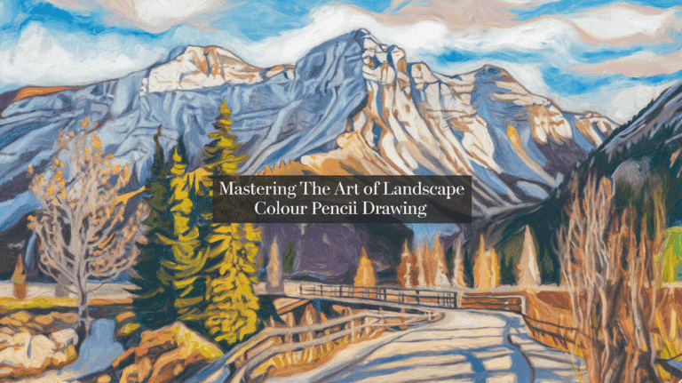 Mastering the Art of Landscape Colour Pencil Drawing - Meredith Plays