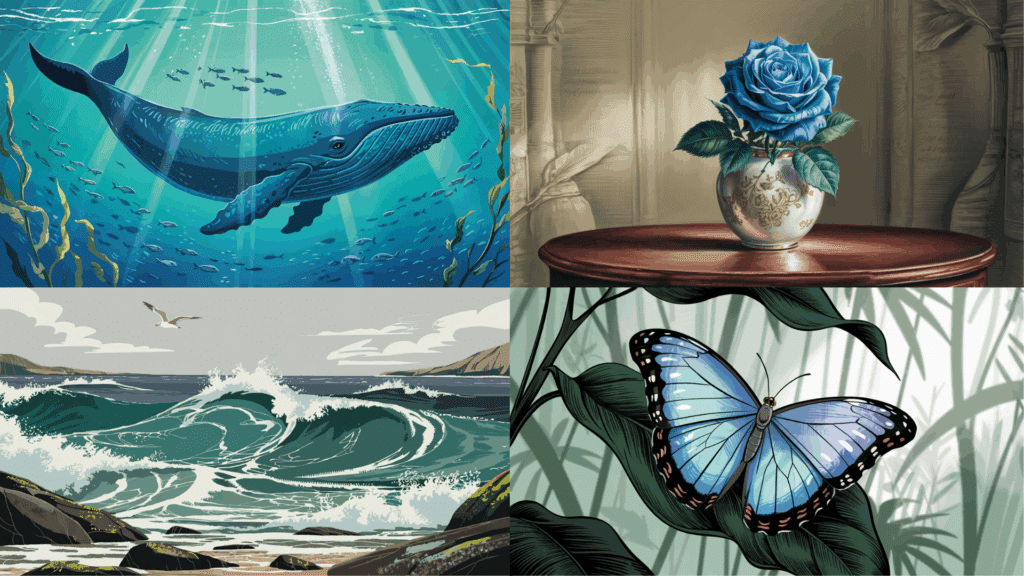 53 Easy Blue Things to Draw for Beginners - Meredith Plays