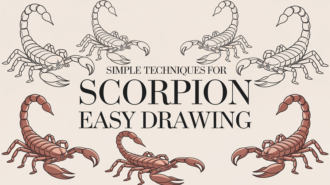 Simple Techniques for Scorpion Easy Drawing - Meredith Plays