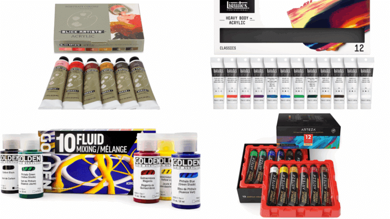 Good Acrylic Paint Brands: The Right Pick for Artists - Meredith Plays
