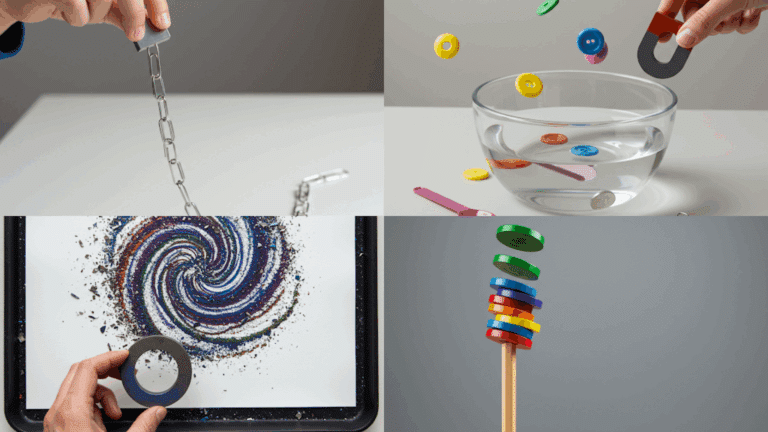 41 Exciting Magnet Experiments for Kids to Try - Meredith Plays
