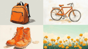 37 Orange Things to Draw to Spark Your Creativity - Meredith Plays