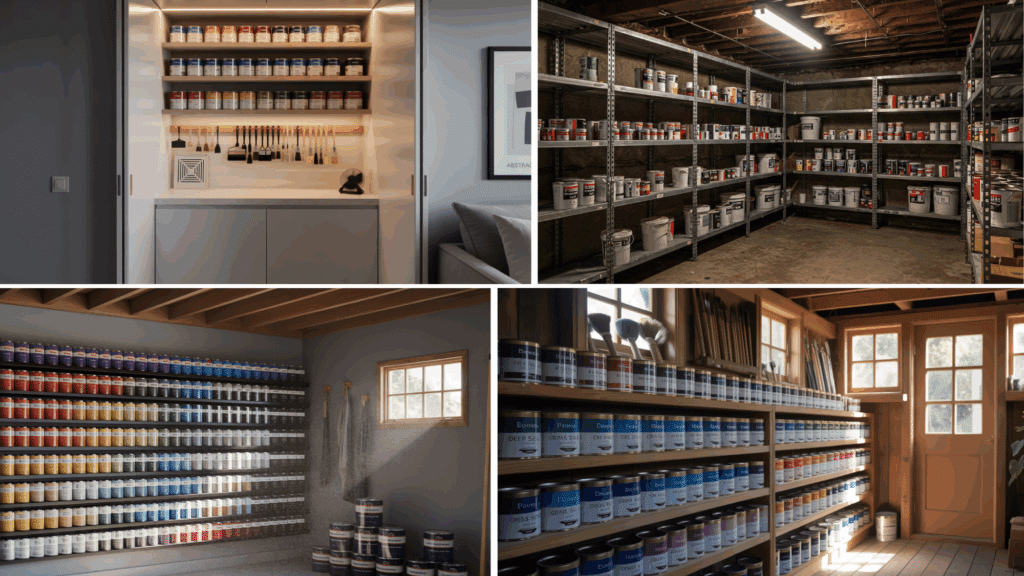Efficient Paint Can Storage Solutions to Maximize Space - Meredith Plays