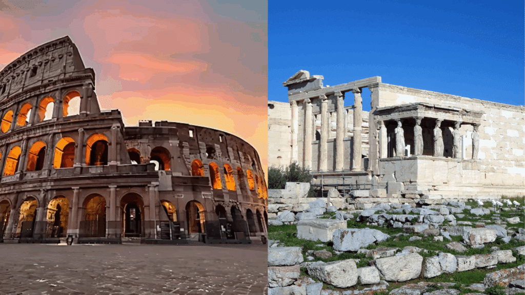 Understanding the Differences Between Roman vs Greek Architecture - Meredith Plays