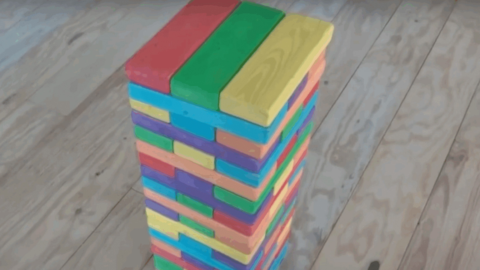 How to Make Giant Jenga: A Simple DIY Guide - Meredith Plays