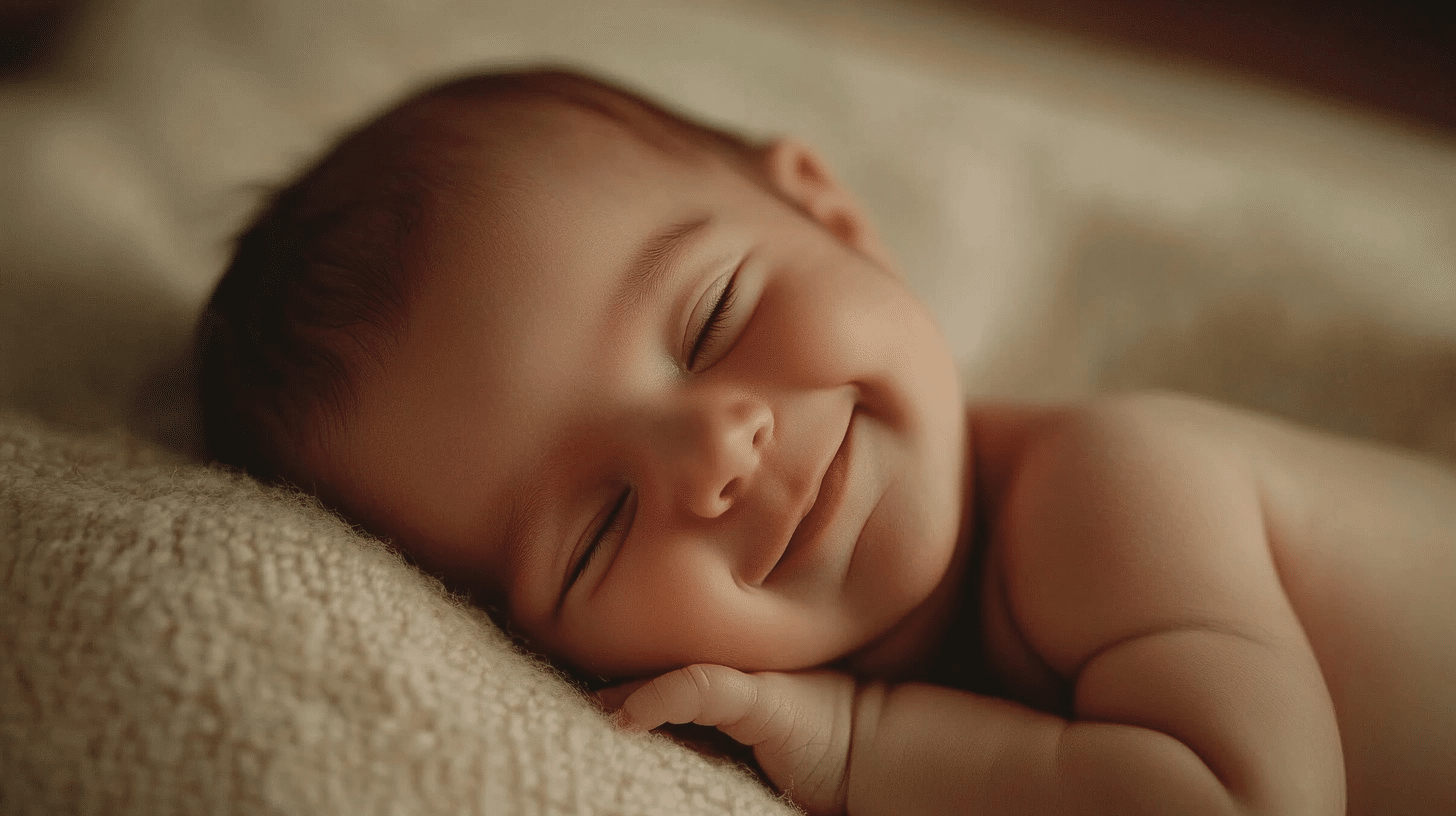 Why do Newborns Smile in Their Sleep? Find Out - Meredith Plays