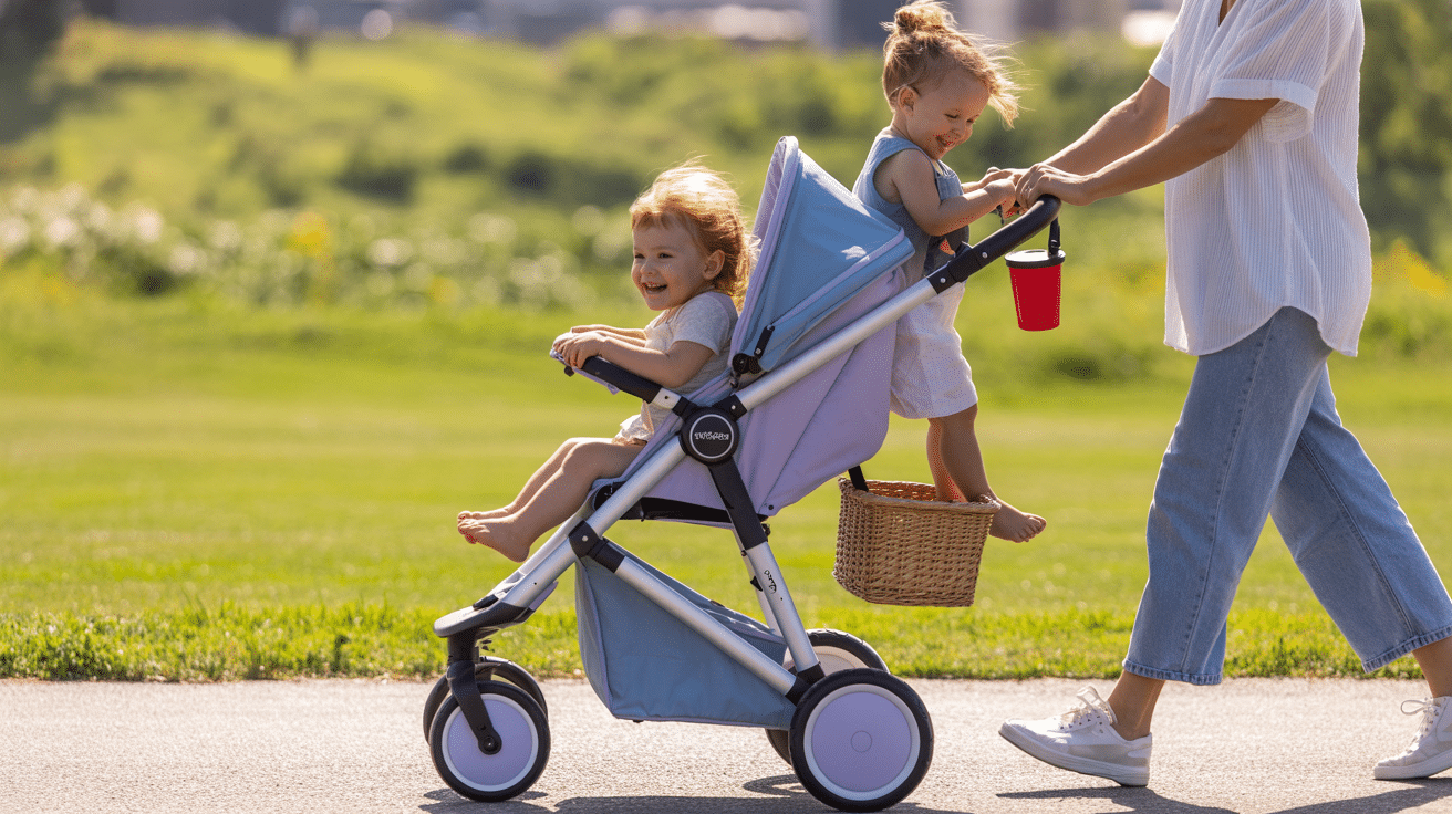 11 Best Sit and Stand Stroller for Kids - Meredith Plays