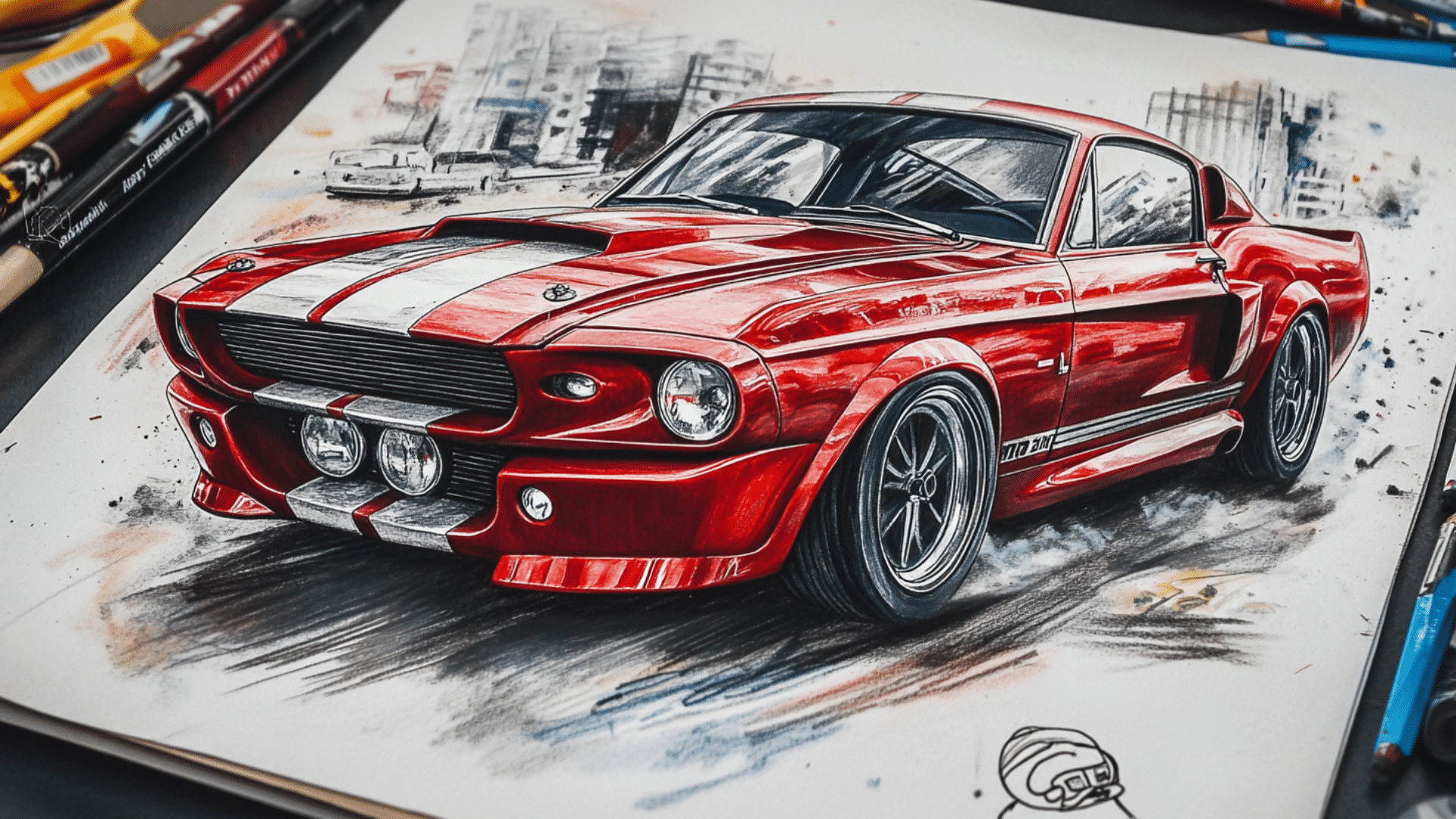 121 Creative Car Drawing Ideas for All Skill Levels - Meredith Plays